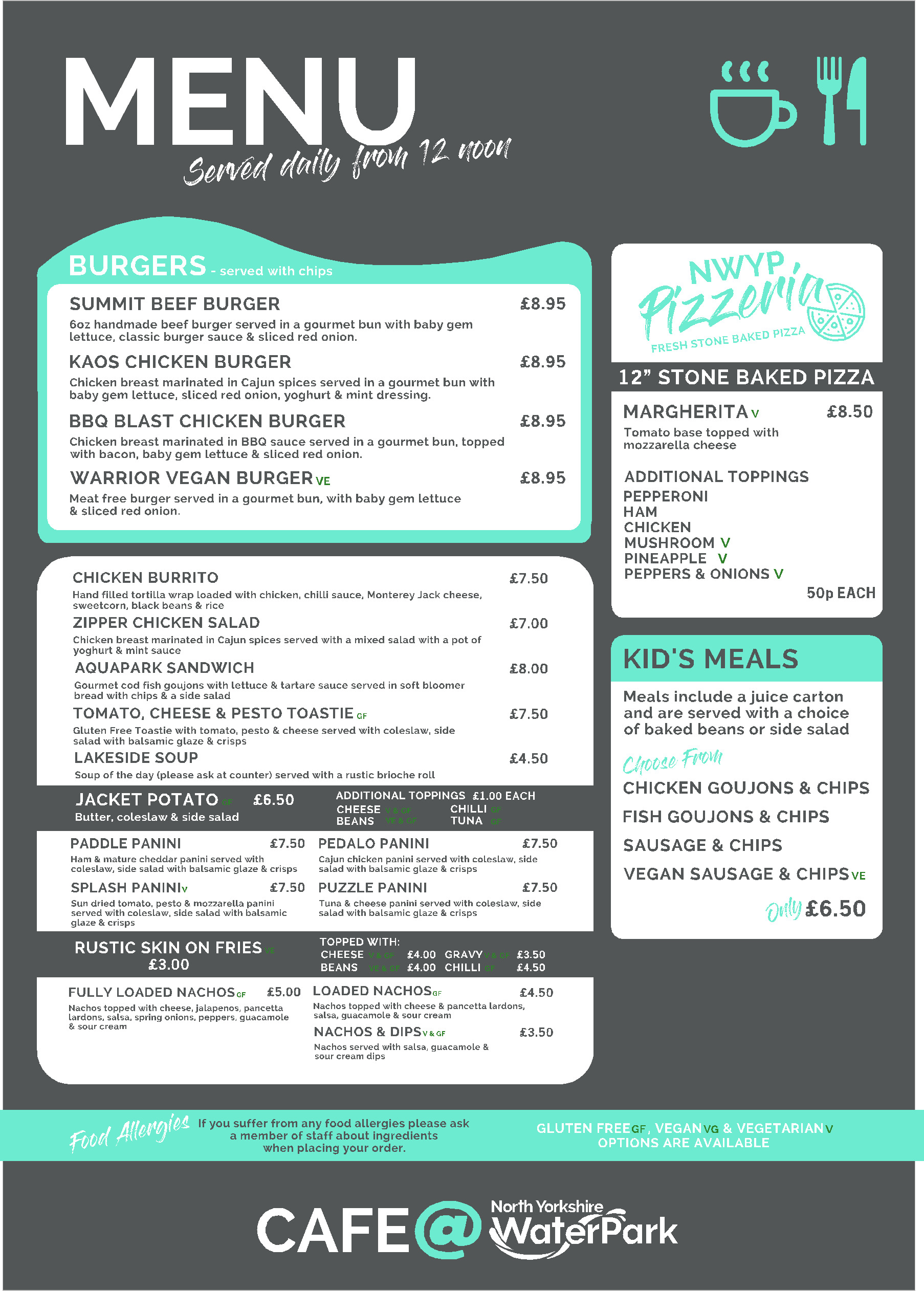 Café — North Yorkshire Water Park