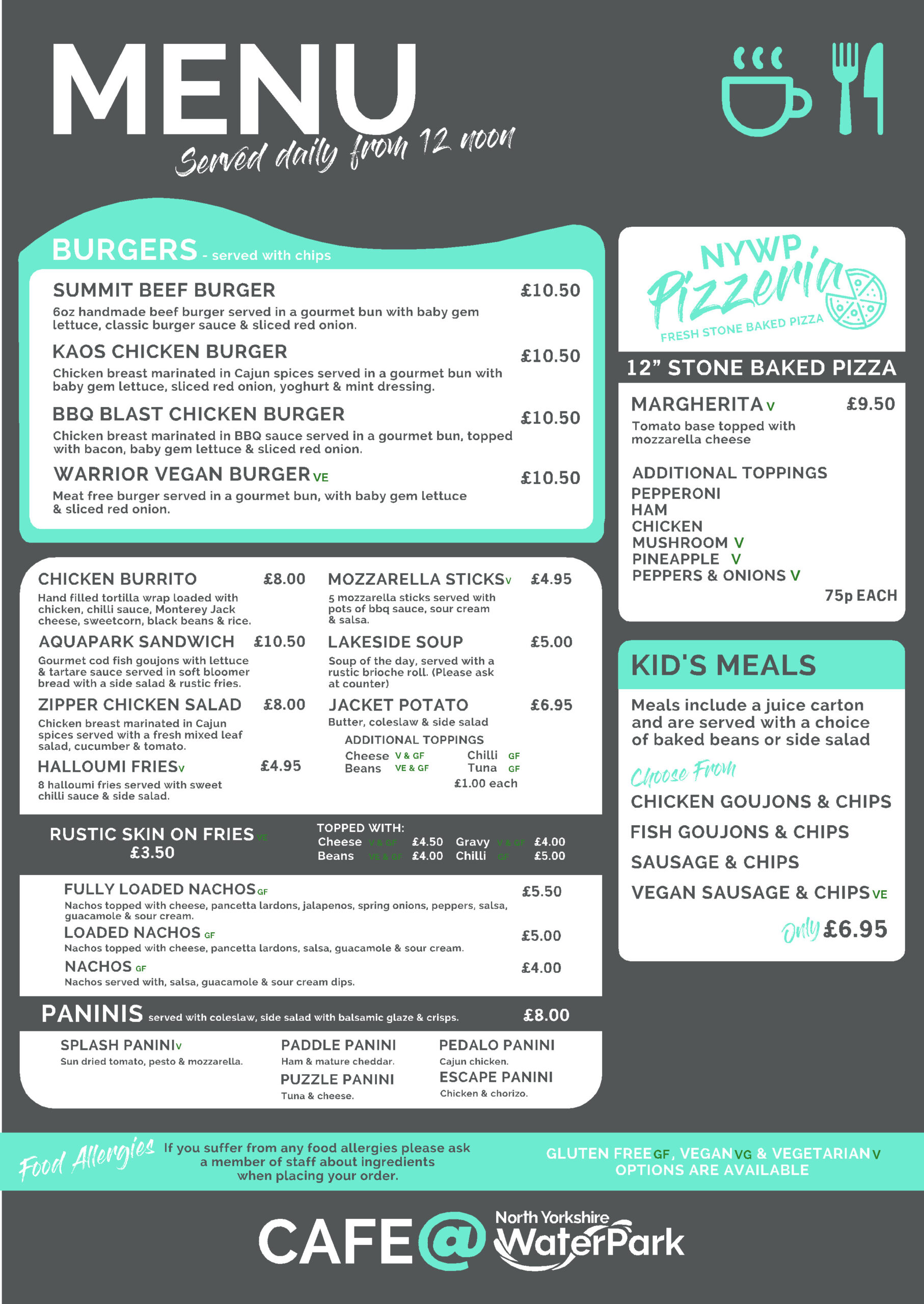 Café — North Yorkshire Water Park